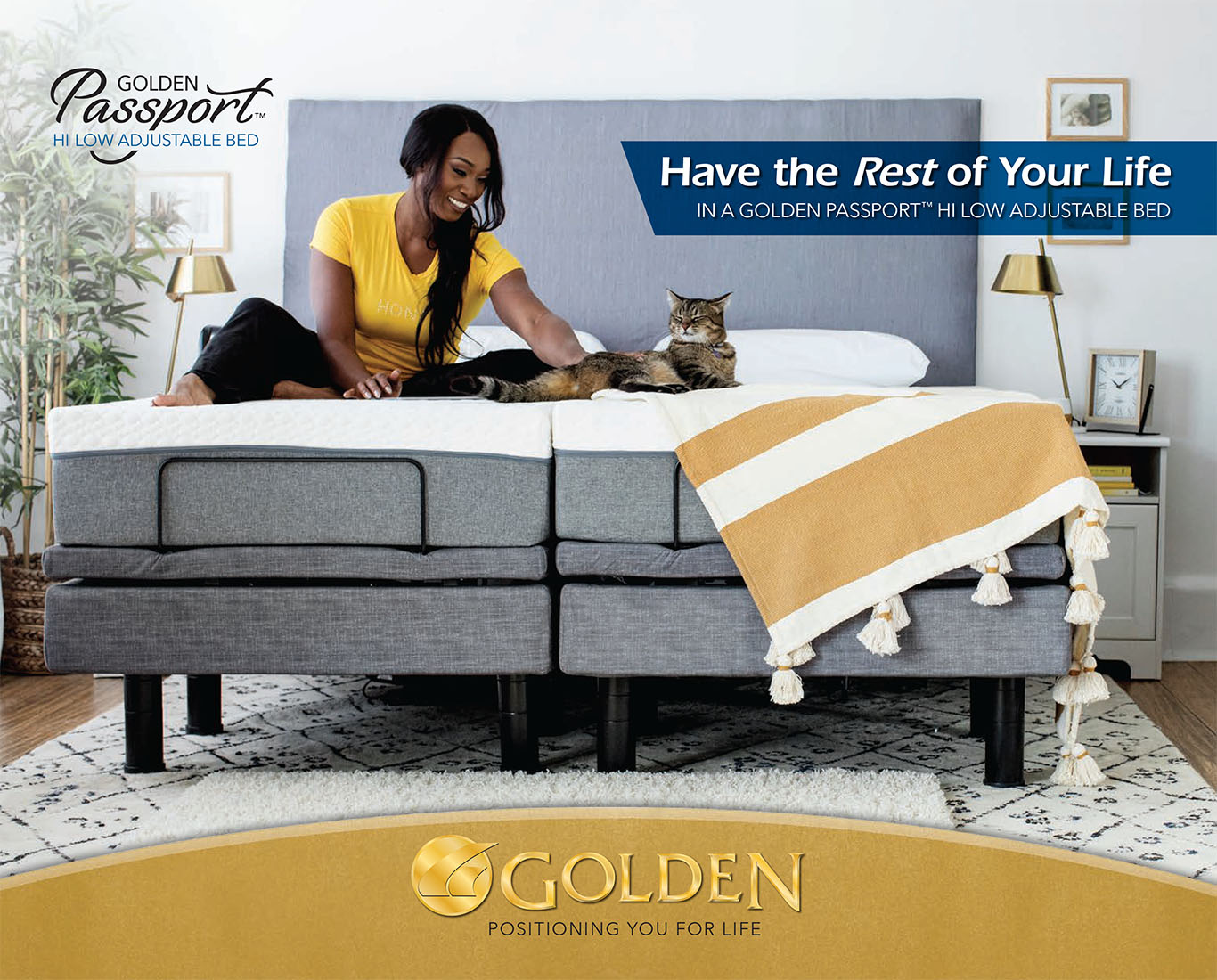 Golden Technologies Unveils New Hi-Low Adjustable Bed | aging in place ...