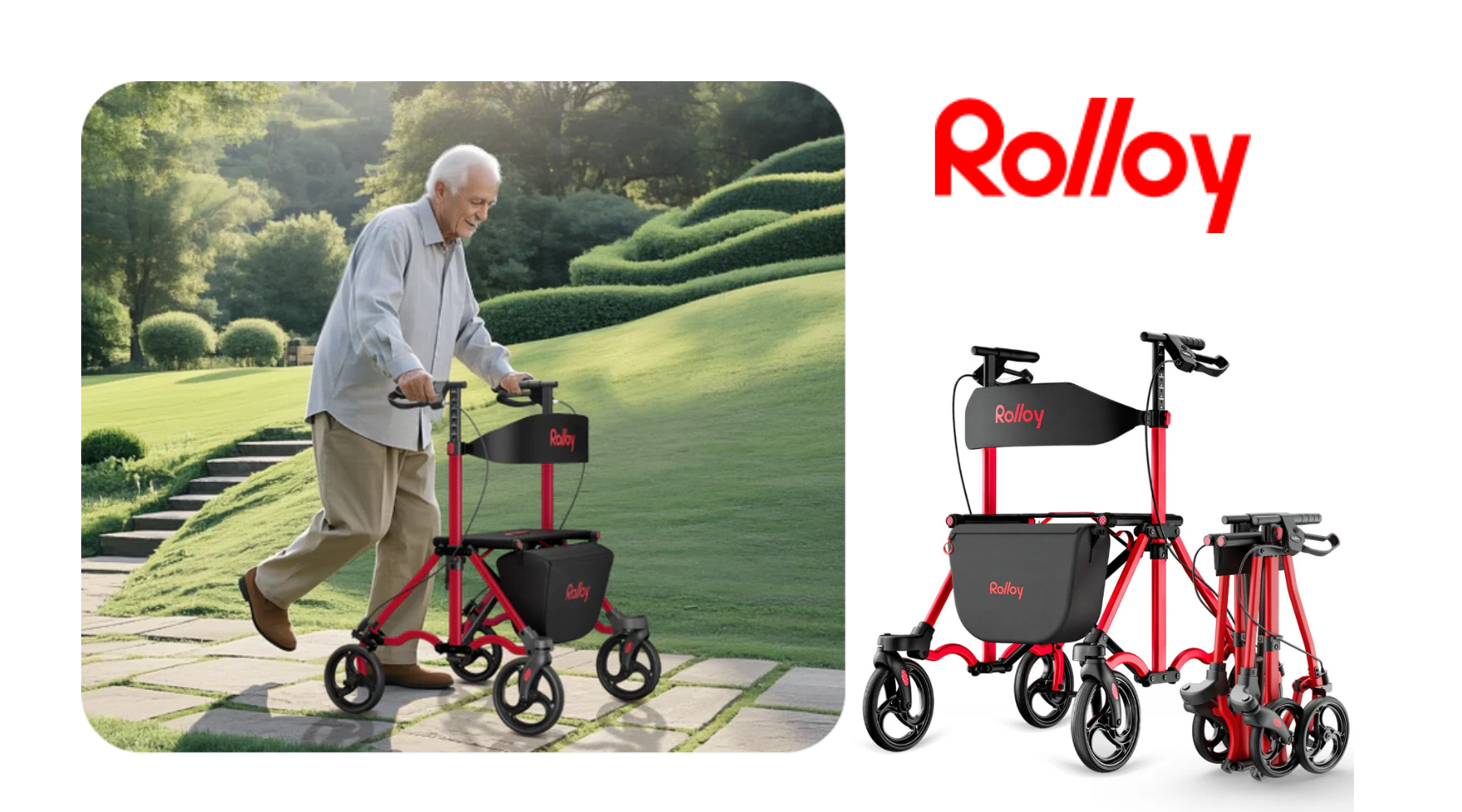 The Complete Guide to the Rolloy Ultra Compact Master Rollator Walker ...