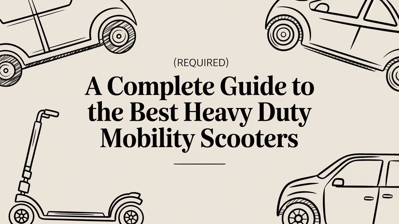 A Complete Guide to the Best Heavy Duty Mobility Scooters ...