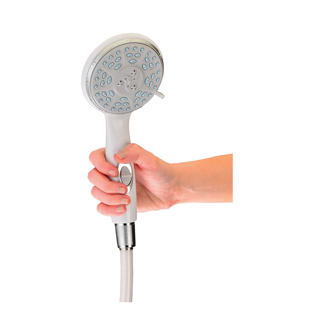 Nova Medical Deluxe Handheld Shower Head with XL Hose and 5 Settings
